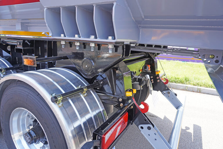 3 Axle U Shape Rear Dumper Trailer Rear tipper - KALES VEHICLE